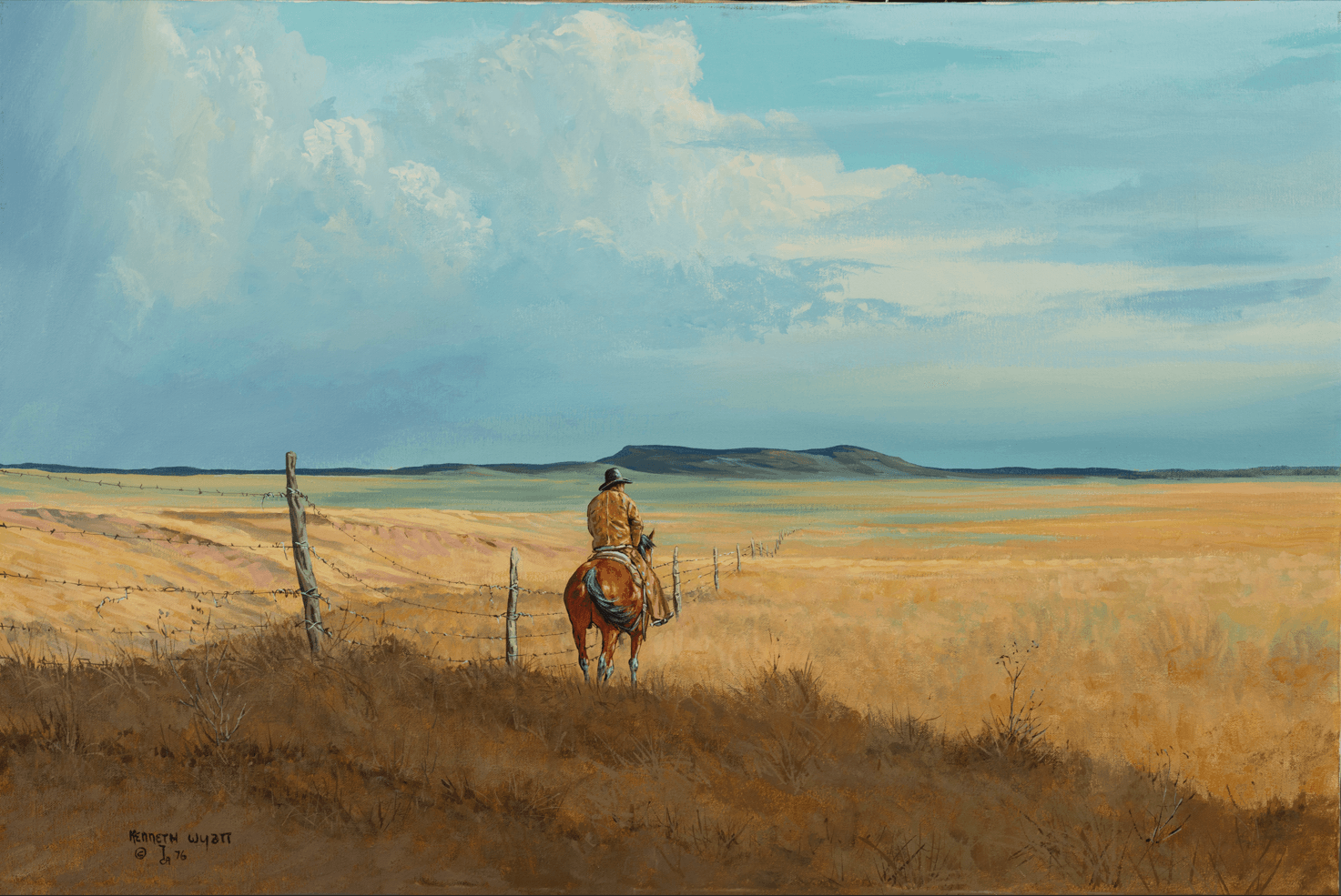 The Long Fence - Kenneth Wyatt Galleries